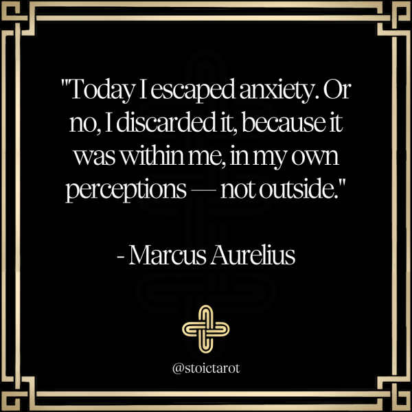 Transforming Perception: A Stoic Lesson from Marcus Aurelius - Stoic Tarot